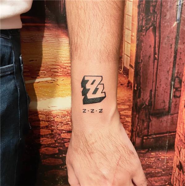 Zenless Zone Zero Logo Dövmesi / Zenless Zone Zero Logo Tattoo : Dövme ...